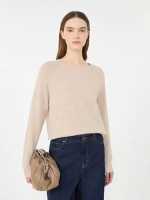 Max Mara Cashmere Crew-neck Sweater - Sand