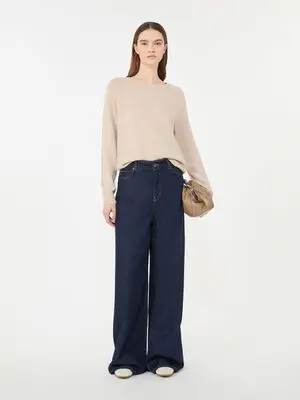 Max Mara Cashmere Crew-neck Sweater - Sand