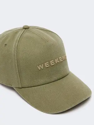 Max Mara Canvas Baseball Cap