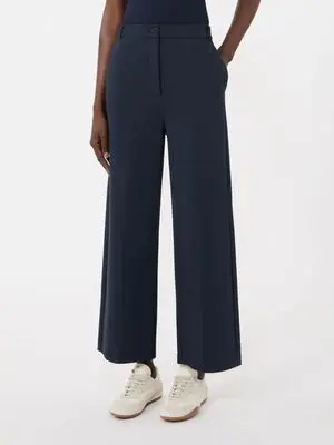 Max Mara Double-faced Jersey Trousers