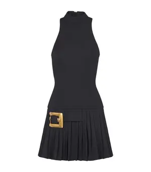 Balmain Belted Cocktail Dresses