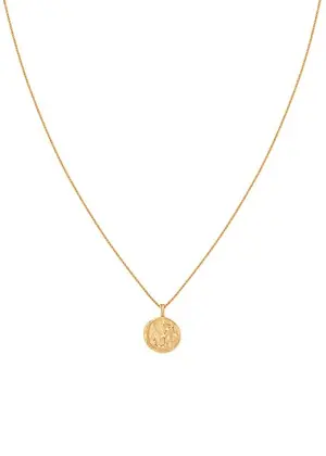ASTRID & MIYU Scorpio Crystal Pendant Necklace - Gold