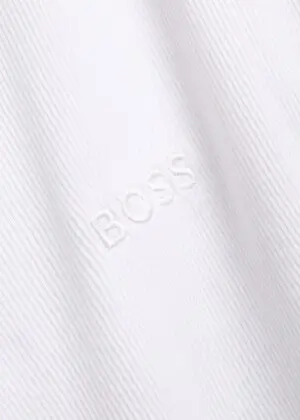 BOSS Logo-embroidered Ribbed Cotton Tank