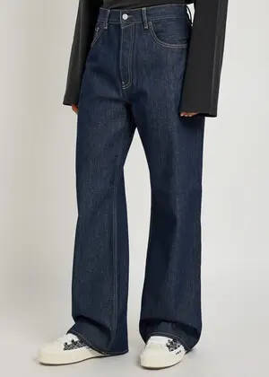 Acne Studios Wide-leg Denim Jeans