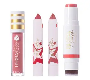 LWYA BY KIM GRAVEL Cheeky Kiss Lip & Cheek 4-pc Set - One-color