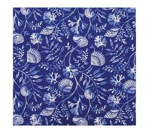 VALERIE PARR HILL Blue Reef Napkins Set Of 6 Valerie - One-color