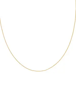 ASTRID & MIYU Rope Chain 18k-plated Necklace - Gold