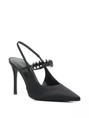 Emporio Armani Heeled Embellished Pumps