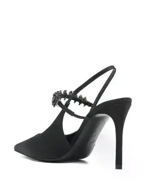 Emporio Armani Heeled Embellished Pumps