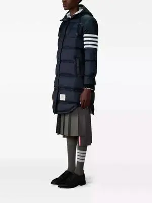 Thom Browne Lightweight 4-bar Parka