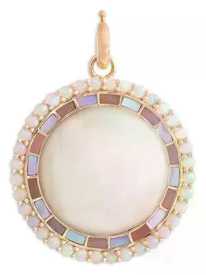 STORROW JEWELRY Josephine Opal And Pearl Pendant - Gold