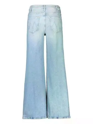 MOTHER Hustler Roller Sneak Jeans - Blue