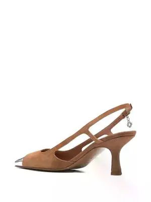 Maje Suede Pumps - Brown