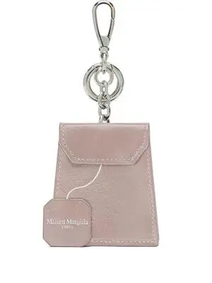 MAISON MARGIELA Coin-case Keyring - Pink