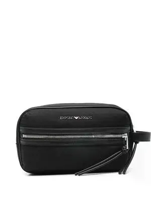 Emporio Armani Zip Pouch - Black