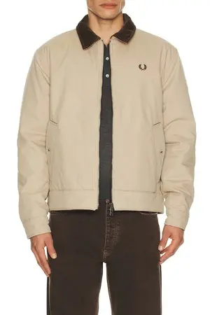 Fred Perry Cotton Caban Jacket