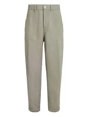 Brunello Cucinelli Patch-pockets Trousers - Green