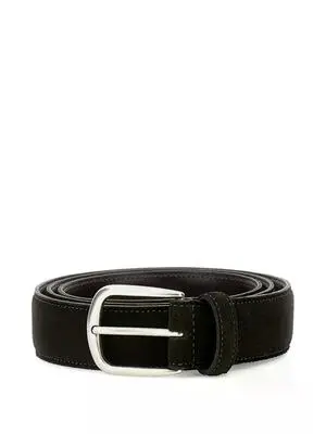 Alberto Luti Silver Tone Belts For Men