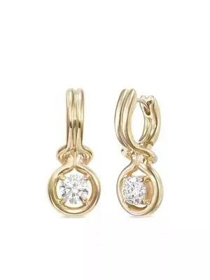 Melissa Kaye Diamond Rocky Earrings