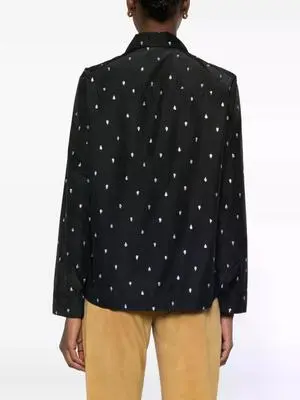 FORTE_FORTE Buttoned Patterned Shirt