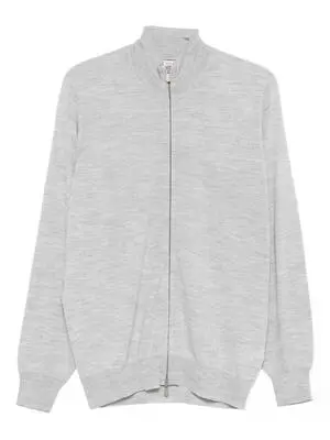 Brunello Cucinelli Zip Cardigan - Grey