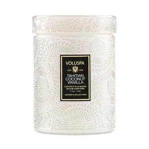 Voluspa Tahitian Coconut Vanilla Small Jar Candle - No Color