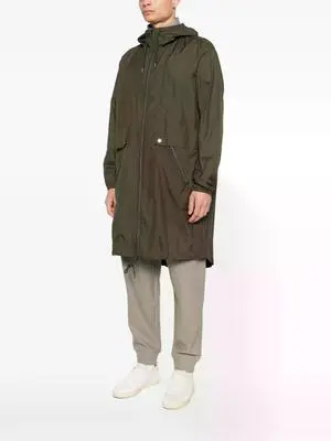 Herno Hooded Long Windbreaker