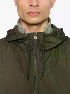 Herno Hooded Long Windbreaker