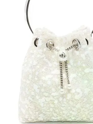 JIMMY CHOO Bon Bon Bucket Bag - Neutrals