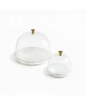 THE COLLECTIVE HOME Cova Marble Base Dome