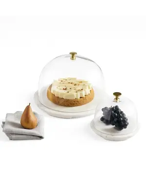 THE COLLECTIVE HOME Cova Marble Base Dome