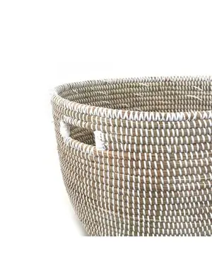 MBARE Oval Storage Basket Monochrome