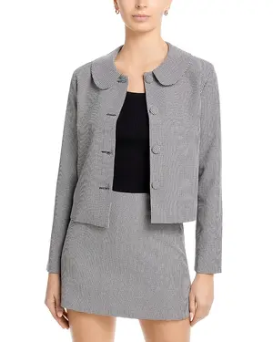 WAYF Melina Houndstooth Jacket