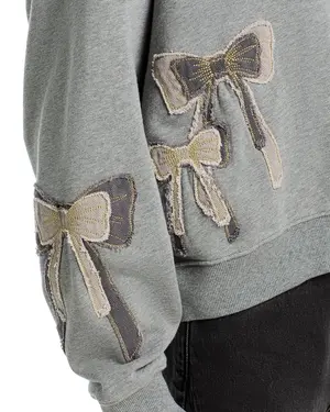 DRIFTWOOD Bow Appliqué Hoodie