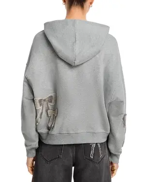 DRIFTWOOD Bow Appliqué Hoodie