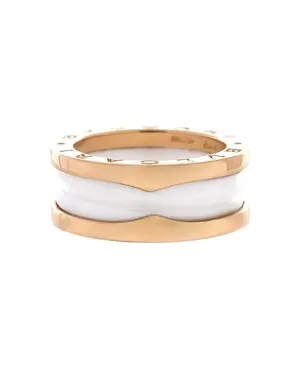BVLGARI B.zero1 Two Band Ring - Gold