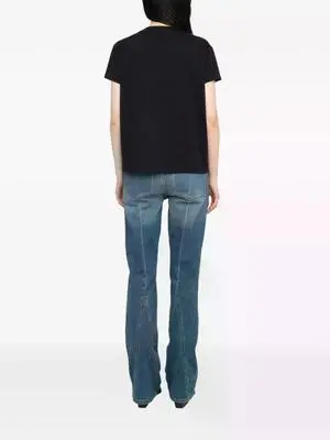 Zadig&Voltaire Suzan T-shirt With Wing Brooch - Black