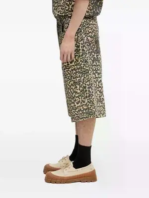Rhude Leopard-print Shorts