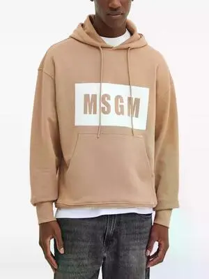 MSGM Logo-print Hoodie