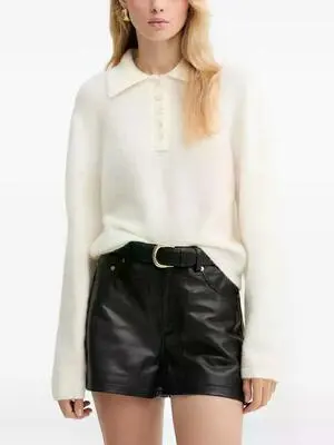 GESTUZ Buttoned Knitwear With Collar