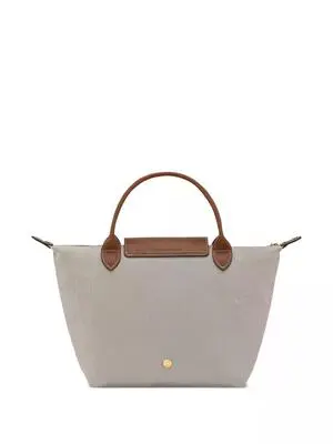 Longchamp Le Pliage Leather-trim Tote Bag - Neutrals