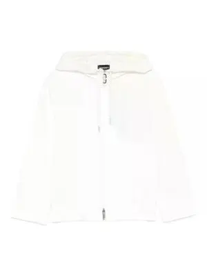 Emporio Armani Zip-fastening Hoodie - White