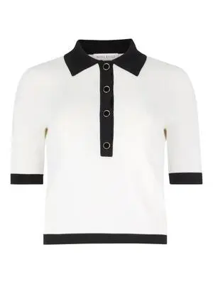 Nina Ricci Button Polo Shirt - White