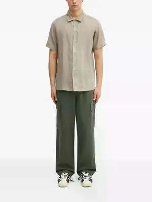 SAMSOE SAMSOE Short-sleeve Buttoned Shirt
