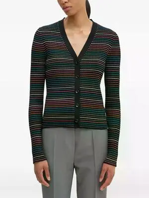 Paul Smith Striped Buttoned Cardigan