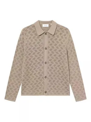 LES DEUX Openwork Shirt