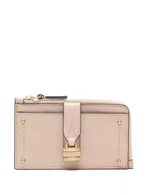 Chloé Small Paddington Leather Wallet - Pink
