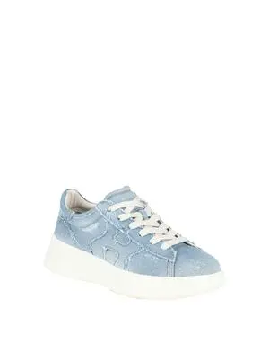 Hogan Low-top Sneakers With Logo - Blue