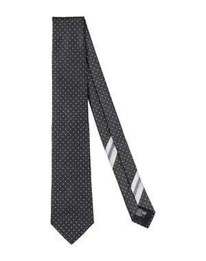 Emporio Armani EMPORIO ARMANI Silk Necktie Black
