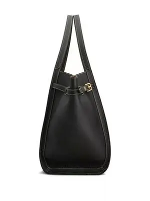 TOD'S Buckle Tote Bag - Black